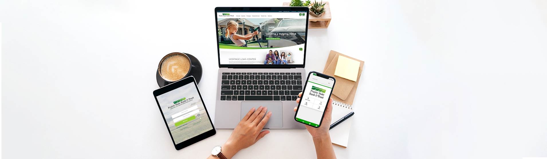 Online and Mobile Banking Solutions | Prairie State Bank & Trust